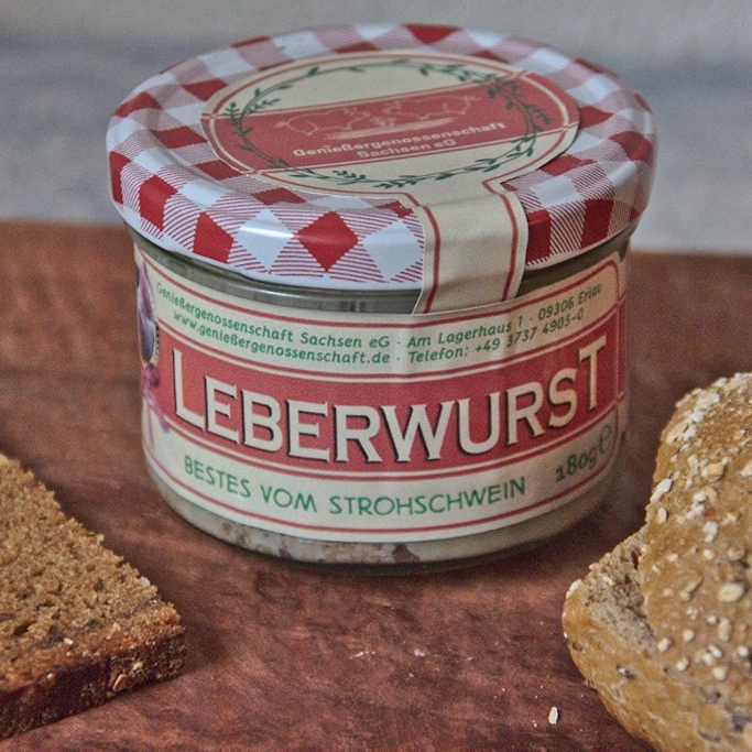 Leberwurst im Glas | Geniessergenossenschaft Sachsen eG
